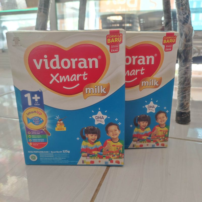 Jual Vidoran Xmart milk 1 Plus 1-3 tahun 125g (MADU) | Shopee Indonesia