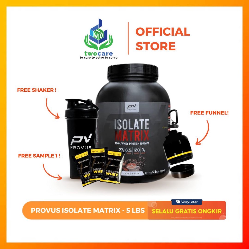 Jual Provus Isolate Matrix 100% Whey Protein Isolate 5 LBS 71 Serving ...