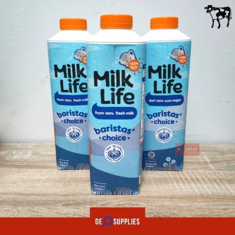 Jual Susu Milk Life Fresh Milk 1L - Milklife Susu Segar Barista ...