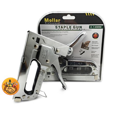 Jual Staple Gun Tembak Tacker Staples Stepler Hekter mollar 3in1 jok ...