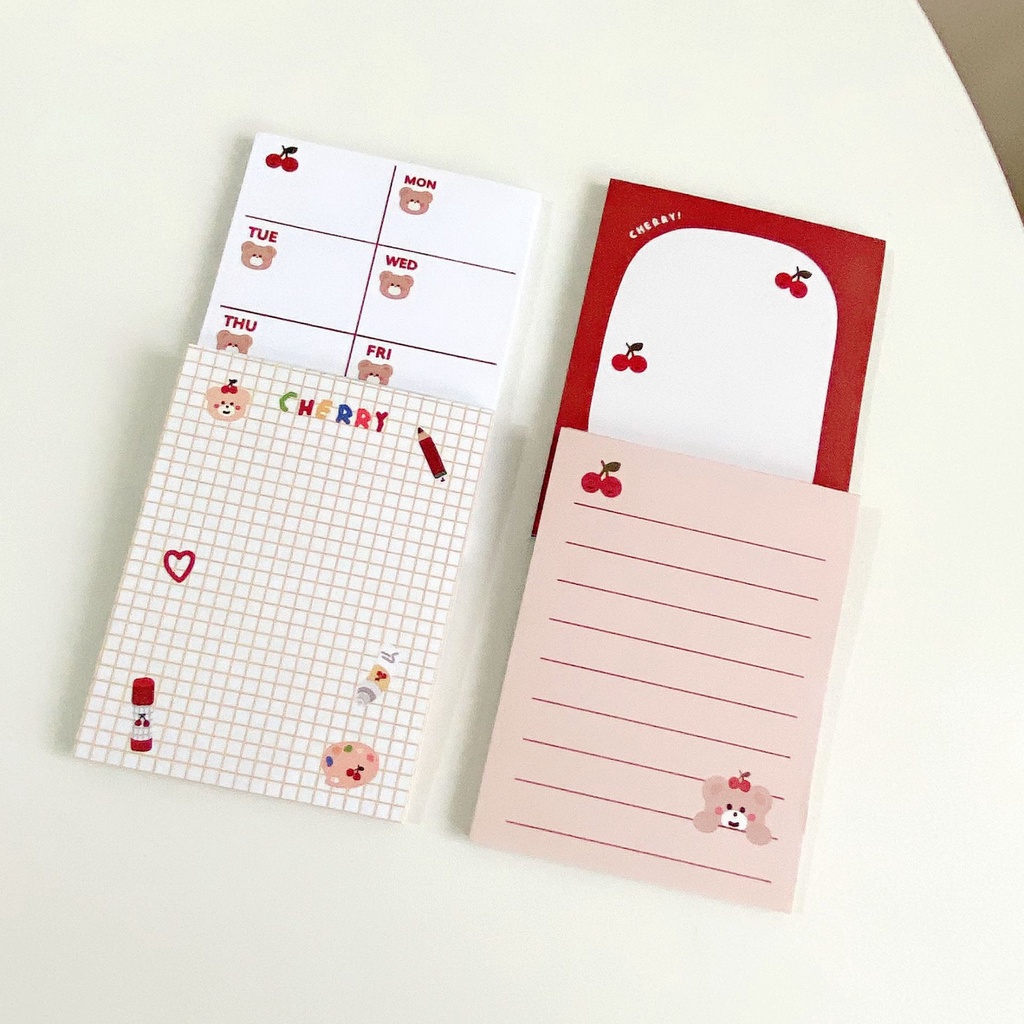 Jual GEOMI Hyeon Note Memo Pad Sticky Notes Korean Aesthetic Korea ...