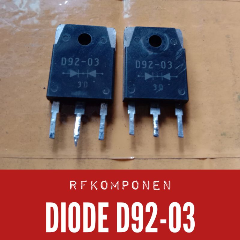 Jual DIODE D92-03 ( 20A 300V ) | Shopee Indonesia