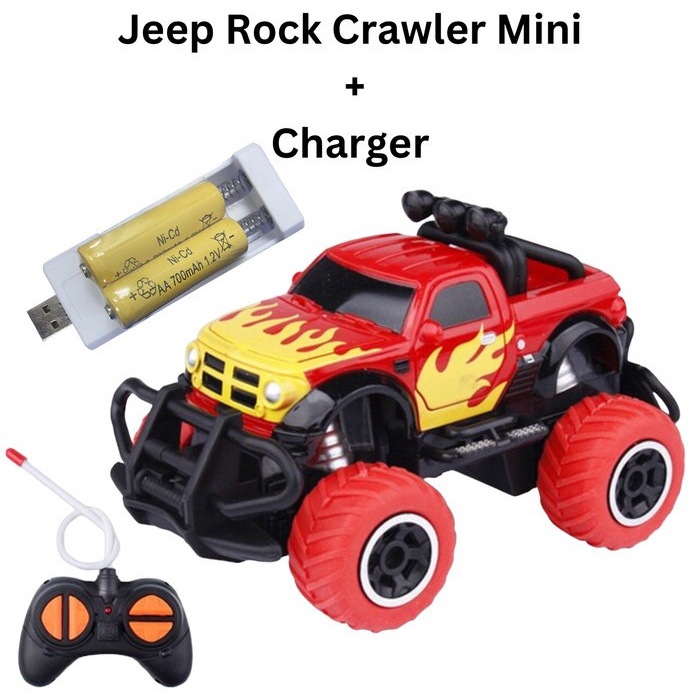 Jual RC MINI CAR Mainan Remote Control Mini Jeep SUV Off Road +Charger ...