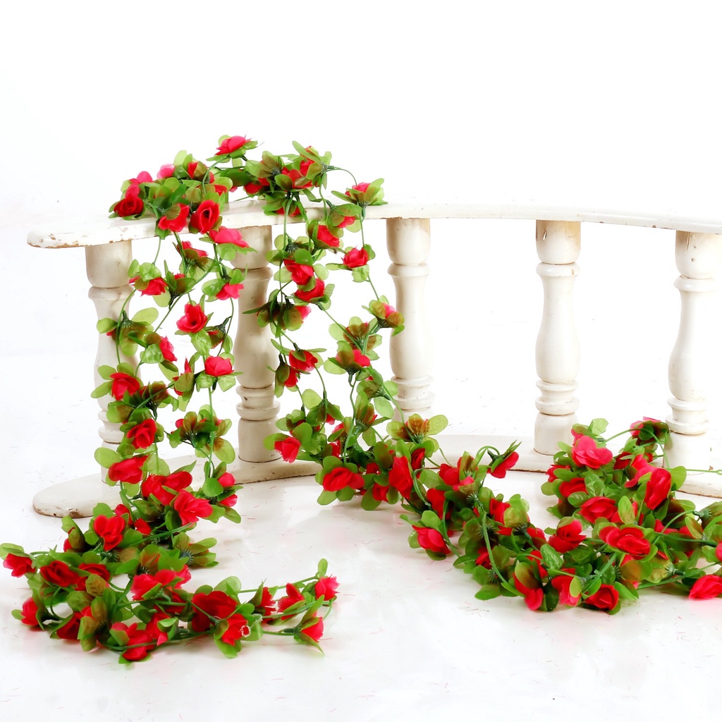 Jual Bunga Rambat Mawar Gantung 100CM | Shopee Indonesia