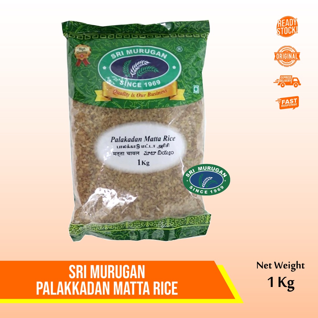 Jual SRI MURUGAN PALAKADAN MATTA RICE 1KG | Shopee Indonesia