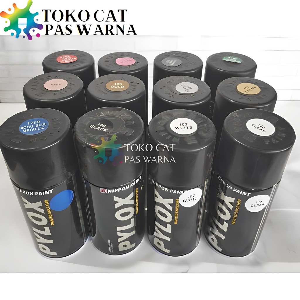 Jual PYLOX CAT SEMPROT / SPRAY / AEROSOL NIPPON PAINT 300cc | Shopee Indonesia