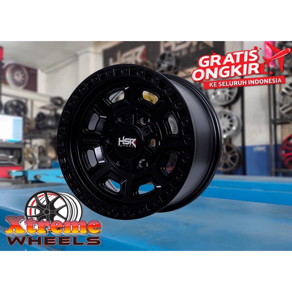 Jual velg mobil hilux strada triton ring 16 velg hsr wheel xts 02 r16 ...
