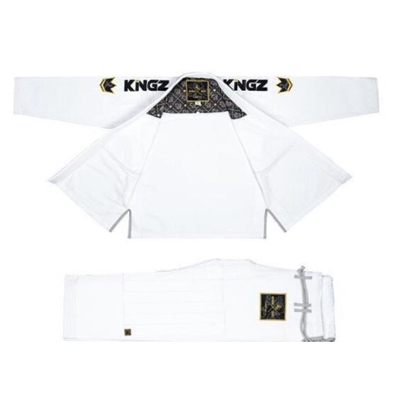 Jual BJJ GI KINGZ COMP V5 ~ White ~ AUTHENTIC 100% | Shopee Indonesia