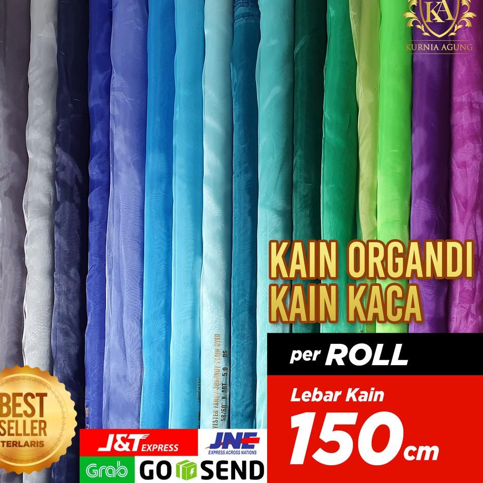 Jual Super HitsEe3E8 Kain Organdi Kain Kaca Lebar 150 cm Ter Murah ...