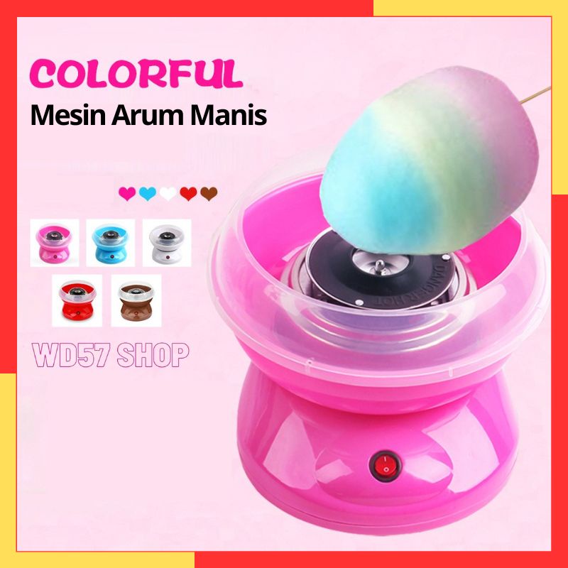 Jual Mesin Gulali Permen Kapas Arum Manis Cotton Candy Maker Hadiah ...