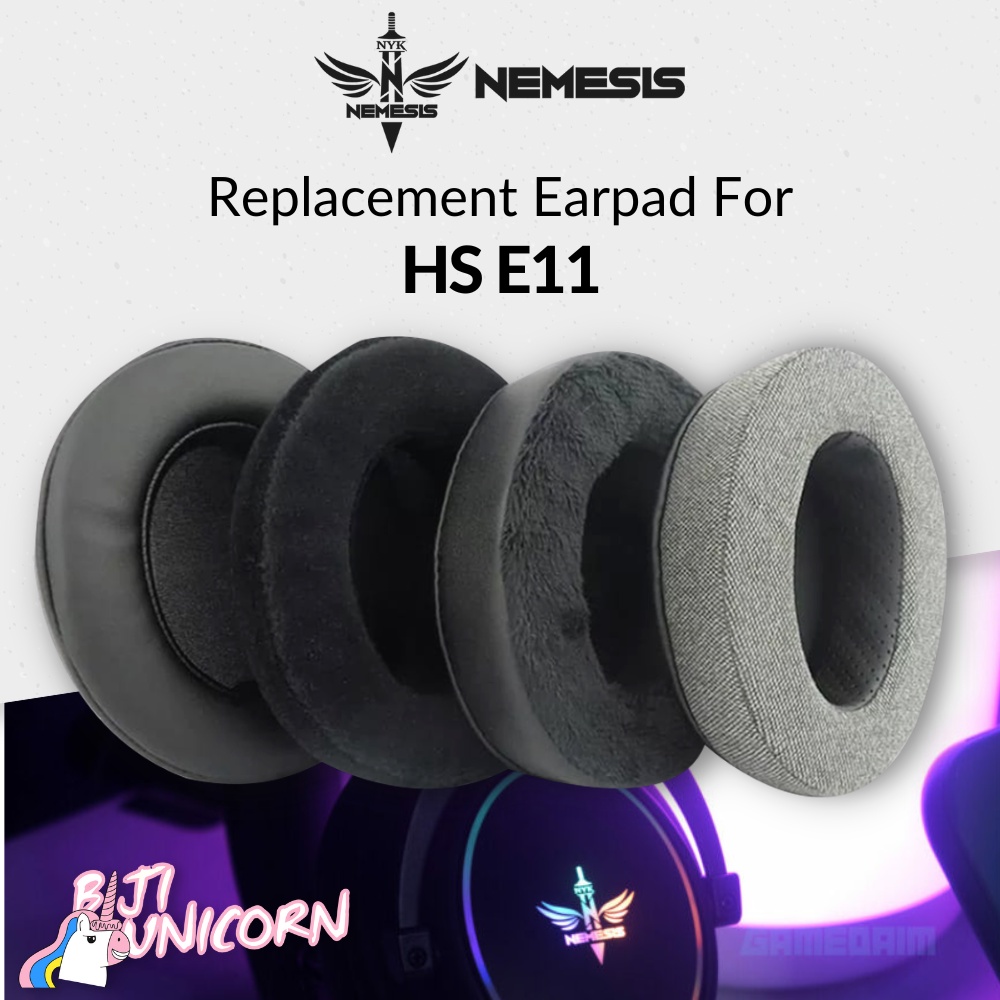 Jual Earpad Earcup Ear Cushion NYK HS E11 E 11 Busa Pad Bantalan Foam | Shopee Indonesia