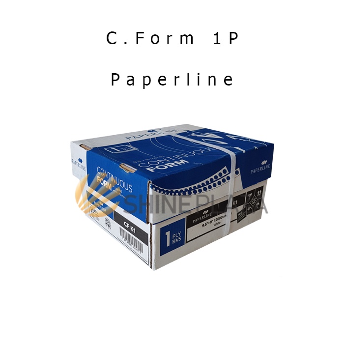 Jual Continuous Form Paperline 1 Ply 9.5 x 11 Inch (K1 PTH) | Shopee ...