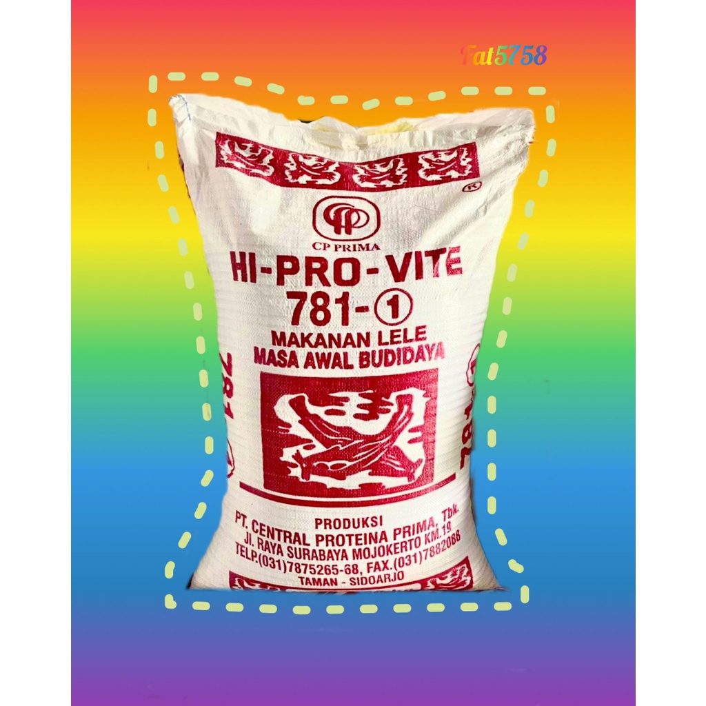 Jual Hi - Pro - Vite 781-1, 781-2, 781-3 PAKAN IKAN LELE (30 kg/sak ...