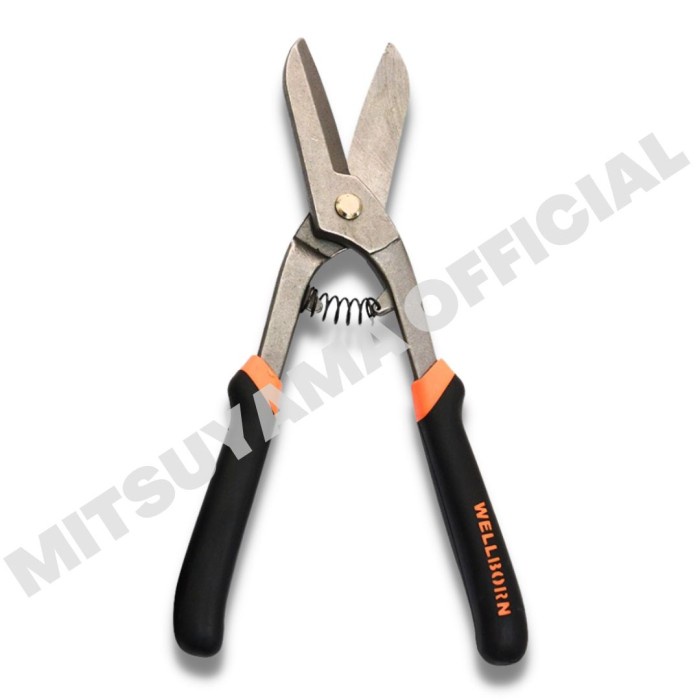 Jual Tang Potong Gunting Seng / Baja Ringan Wellborn 8/10/12 Inch (Wb ...