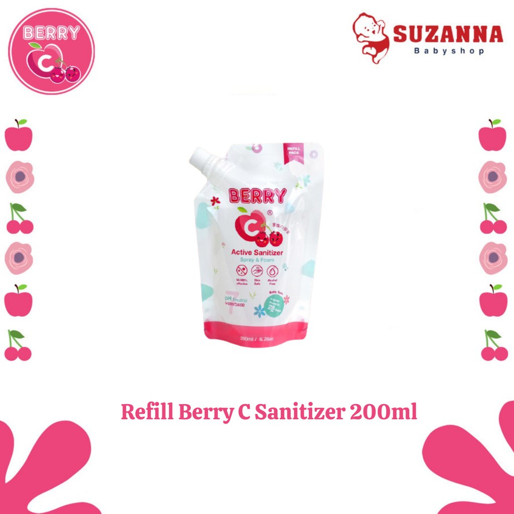 Jual Berry C Sanitizer Refill || 200 ML | Shopee Indonesia