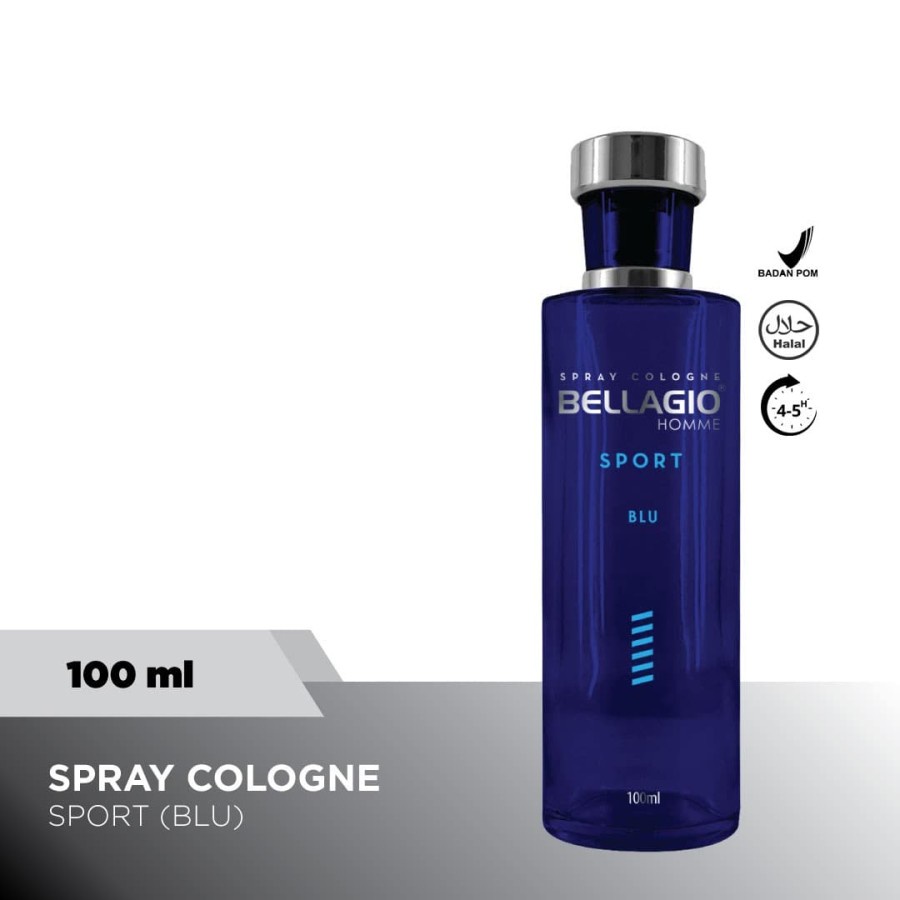 Jual Bellagio Sport Cologne Blue - Blu 100ml Parfum Laki-laki Pria ...