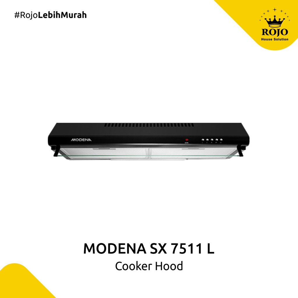 Jual Modena SX 7511 L Slim Cooker Hood - Penghisap Asap Dapur 70 cm | Shopee Indonesia