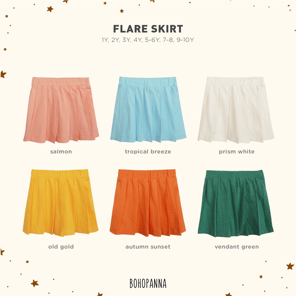 Jual BOHOPANNA - Flare Skirt - Rok Anak - 1-10Y | Shopee Indonesia