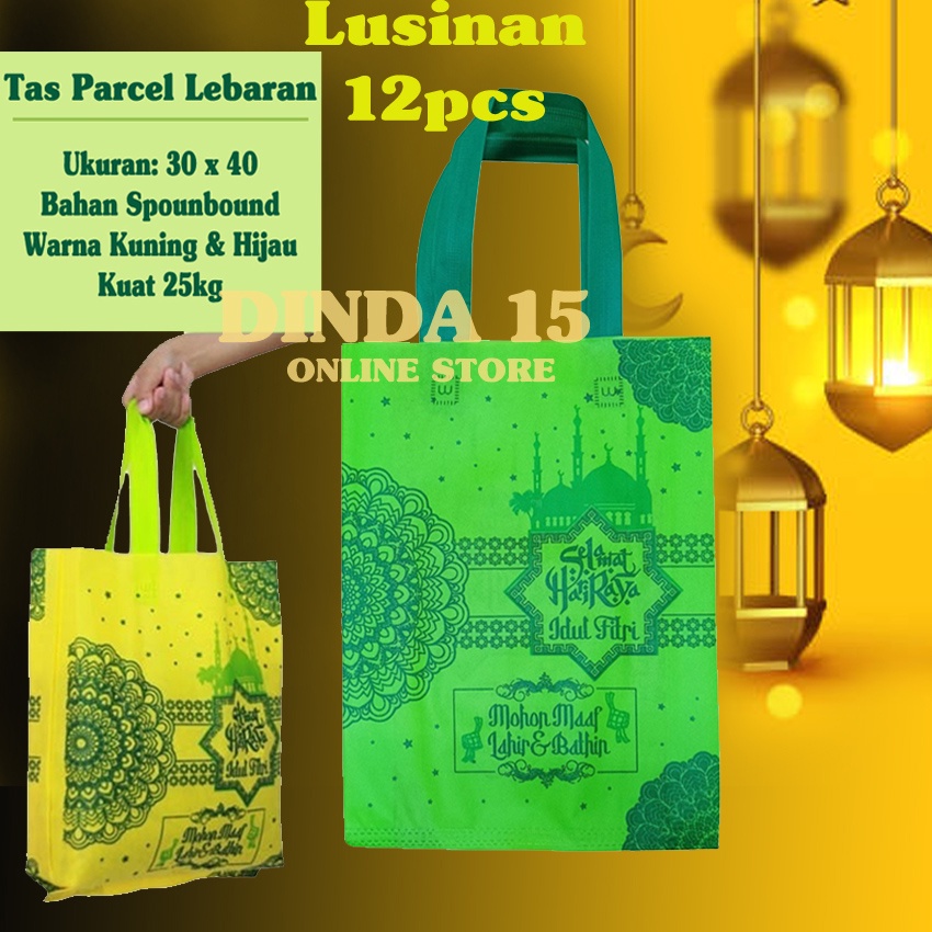 Jual GODIEBAG Tas press 30x40 Idul Fitri lusinan / eceran - Tas parcel ...