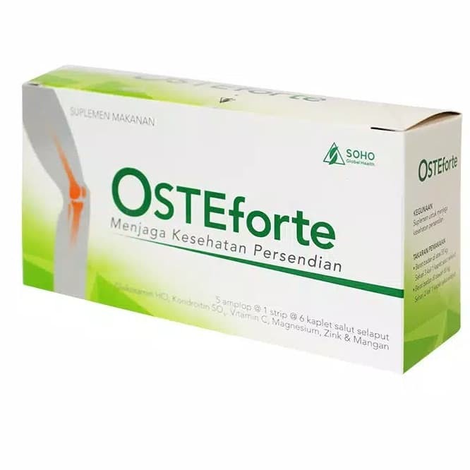 Jual OSTE FORTE BOX ISI 30 KAPLET - Tablet suplemen persendian | Shopee ...