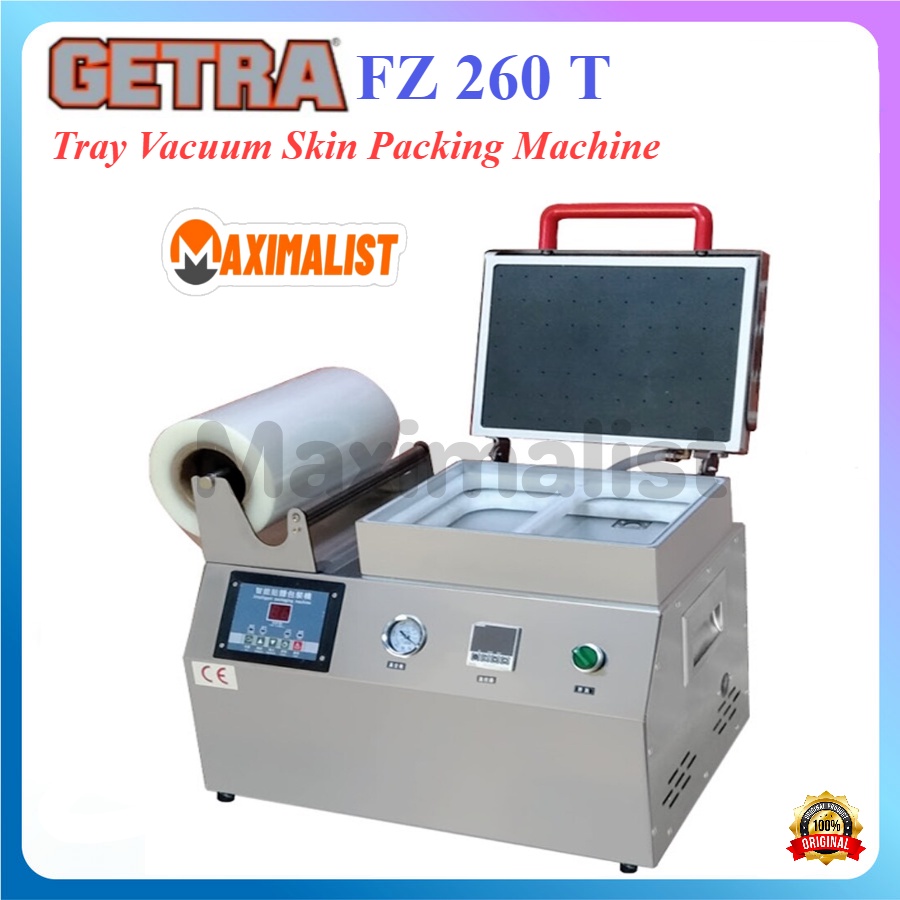Jual GETRA FZ-260T Tray Vacuum Skin Packing Machine Mesin Vacuum Model ...