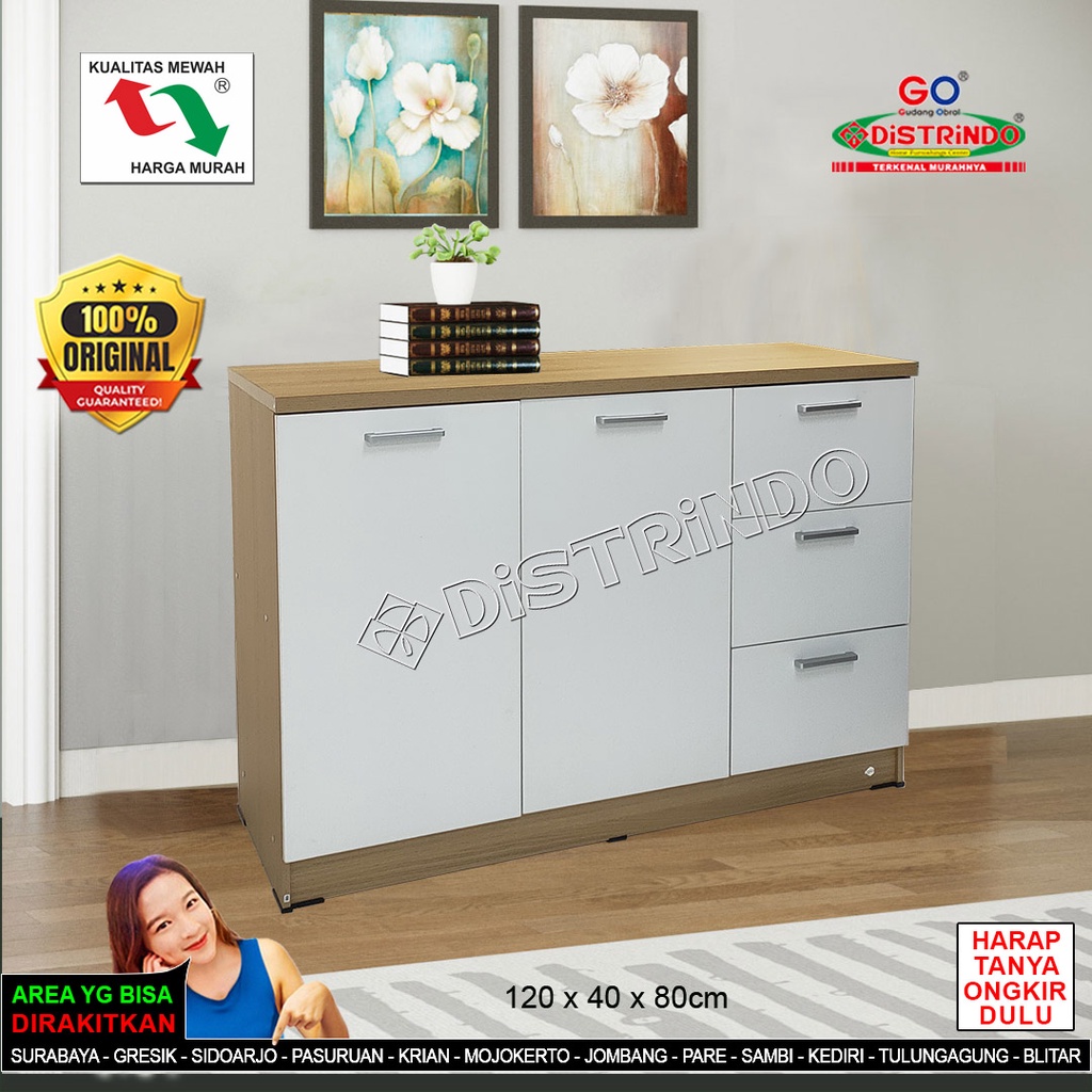 Jual Bufet Dapur Serbaguna / Sideboard minimalis / Kitchen set Bawah ...