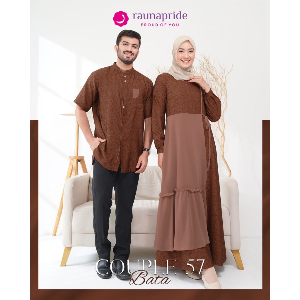 Jual Rauna Couple 57 Bata Terbaru / RKK 57 - RGD 57 - RKK 57 PJ KC / Fashion Muslim Sarimbit ...