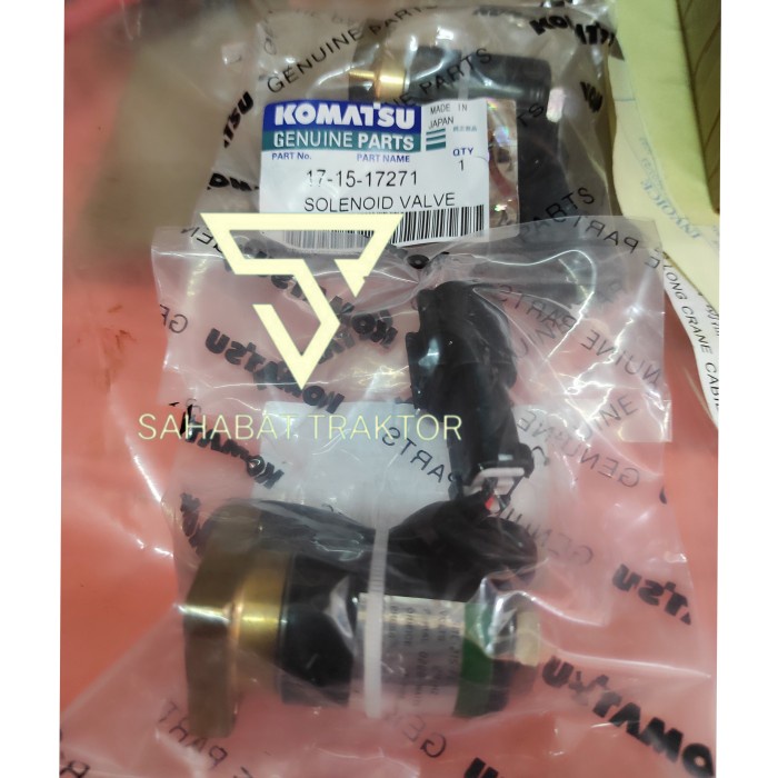 Jual STTR Solenoid valve Komatsu WA180-3 WA380-3 17A-15-17271 714-10-16951 | Shopee Indonesia