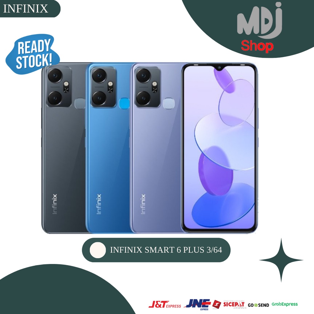 Jual Infinix Smart 6 Plus 3/64 GB Garansi Resmi | Shopee Indonesia
