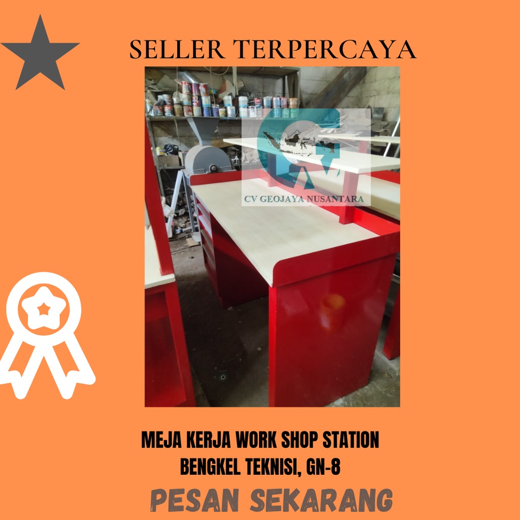 Jual MEJA KERJA WORK SHOP STATION BENGKEL TEKNISI, GN-8 | Shopee Indonesia