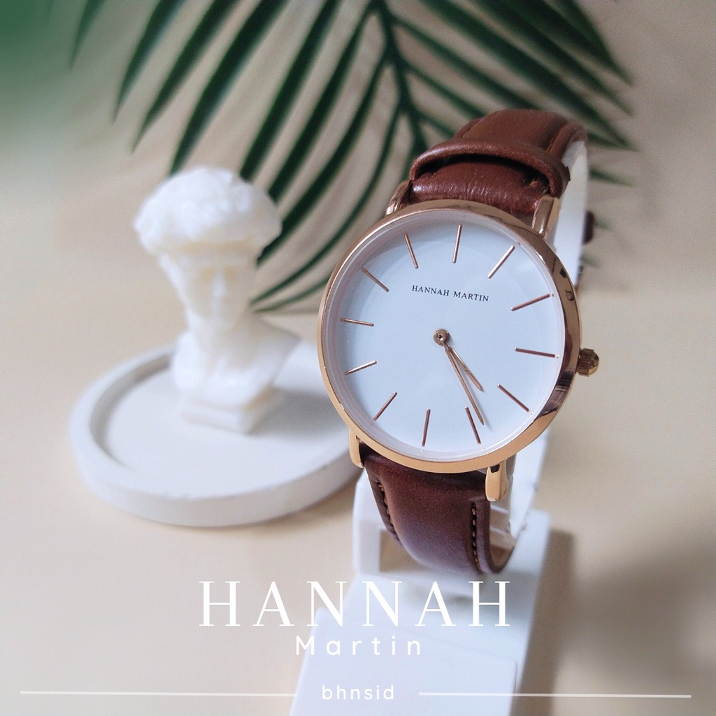 Jual Hannah Martin - Unisex Analog Watch - Jam Wanita / Jam Pria Casual ...