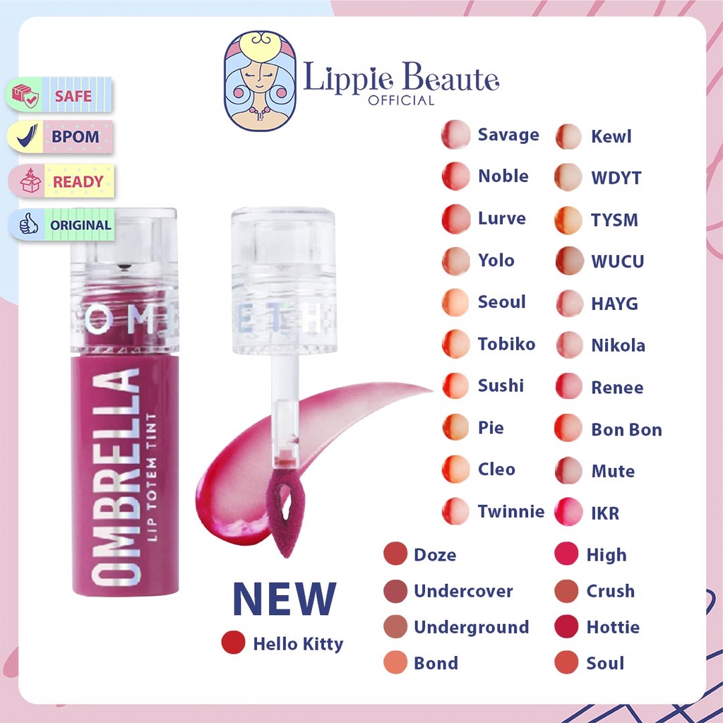Jual SOMETHINC - Ombrella Lip Totem Lip Tint | Shopee Indonesia