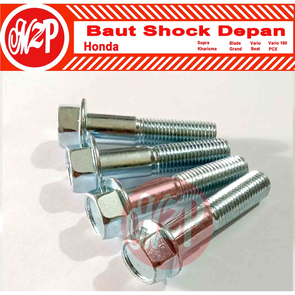Jual Baut Shock Depan Granf/supra/nmax/vario/beat/pcx | Shopee Indonesia