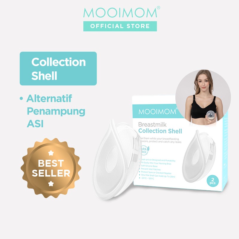 Jual MOOIMOM Breastmilk Collection Shells Penampung Asi | Shopee Indonesia