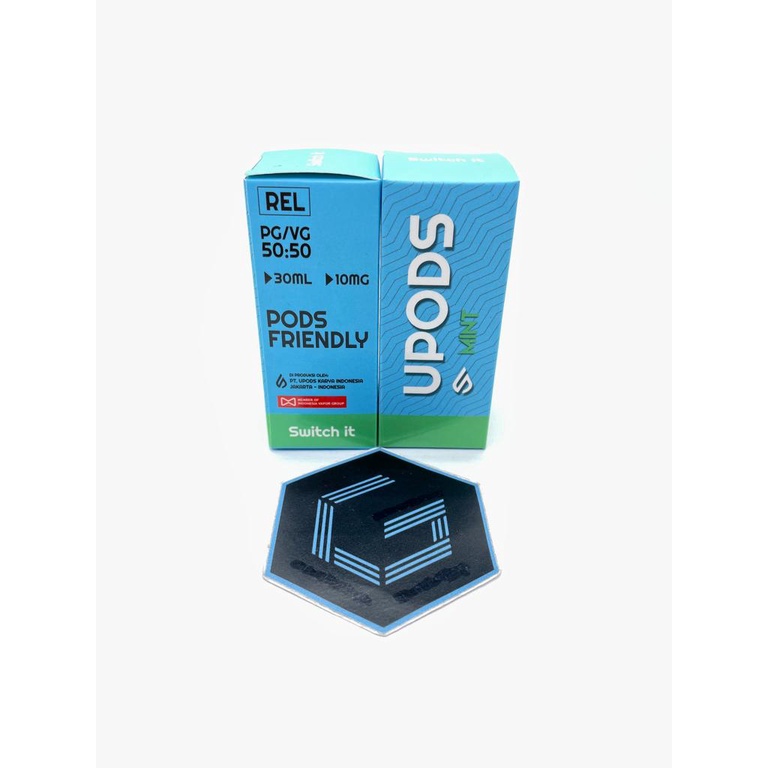 Jual Salt Nic - Switch It Real Mint Upods x Vape Revolution 30ml 10mg ...