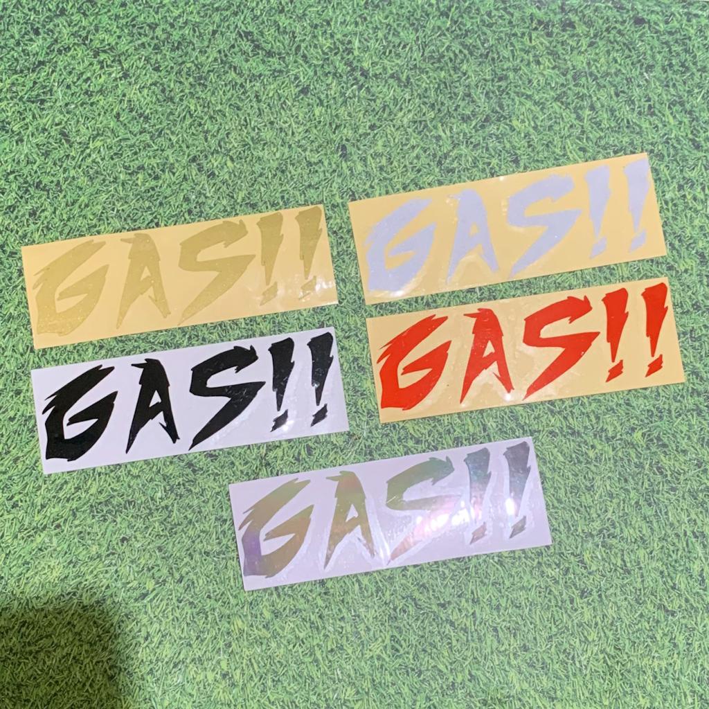 Jual Stiker GASS cutting sticker | Shopee Indonesia