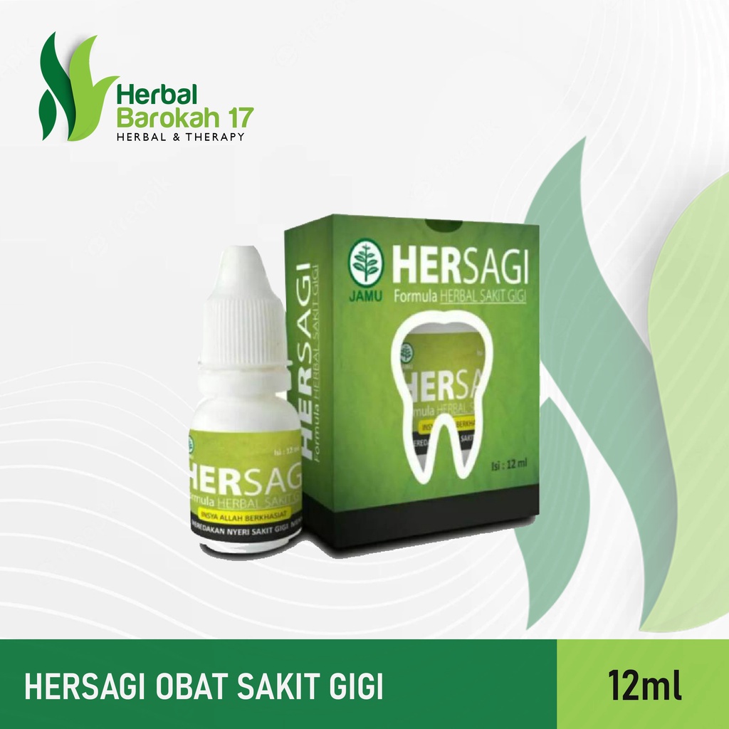 Jual HERSAGI HERBAL SAKIT GIGI BERLUBANG GUSI BENGKAK, OBAT SAKIT GIGI ...