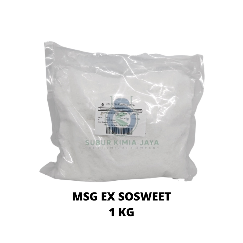 Jual MSG Kristal / Penyedap Rasa Ex SoSweet / Monosodium Glutamate ...