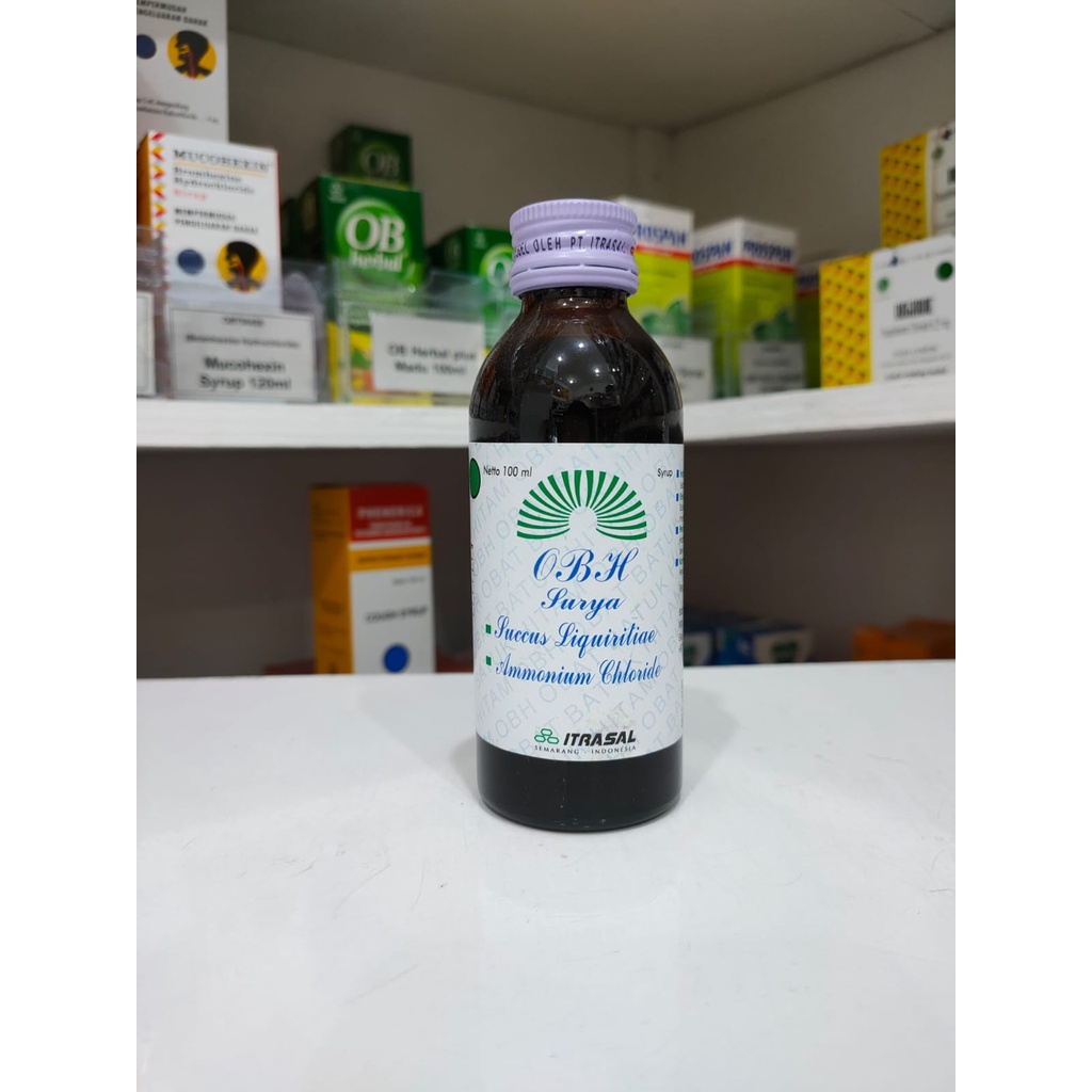 Jual OBH Surya Itrasal Isi 100ml Obat Original | Shopee Indonesia