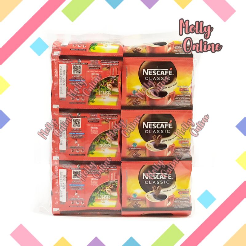 Jual Nescafe Classic Sachet 2gr x 60 pcs / bag Instant Coffee Kopi ...