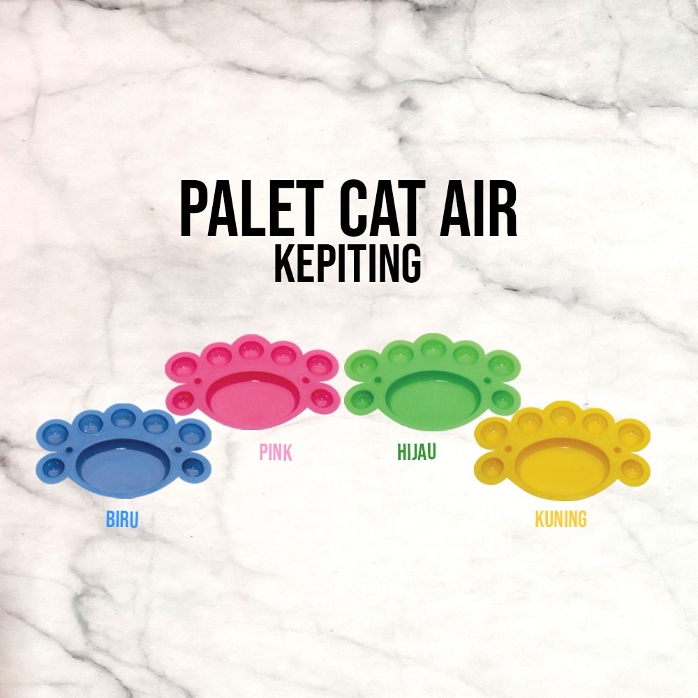 Jual Palet / Tempat Cat Air Kepiting | Shopee Indonesia