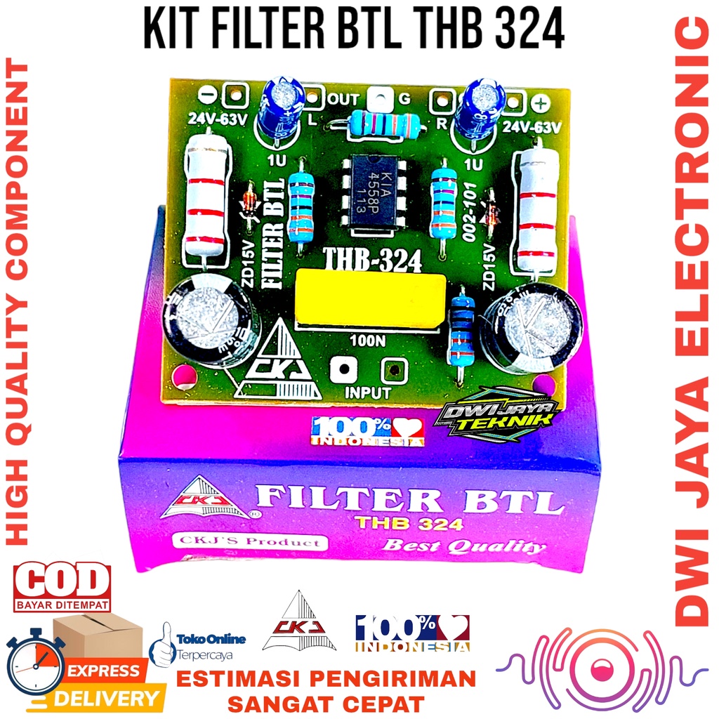 Jual Kit Filter BTL Amplifier Produk CKJ | Shopee Indonesia