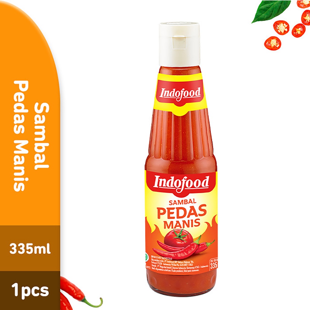Jual Sambal Indofood Pedas Manis 335 ml | Shopee Indonesia