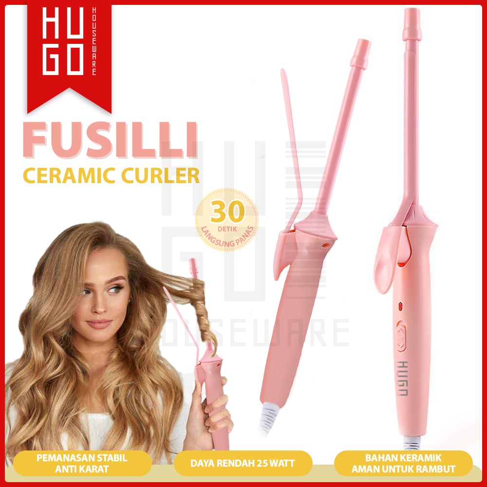 Jual HugoHouseware Alat Pengeriting Rambut Otomatis Bahan Keramik ...