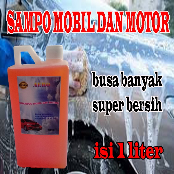 Jual [NUZ-shampoo mobil dan motorkualitas premium isi 1 liter] | Shopee ...