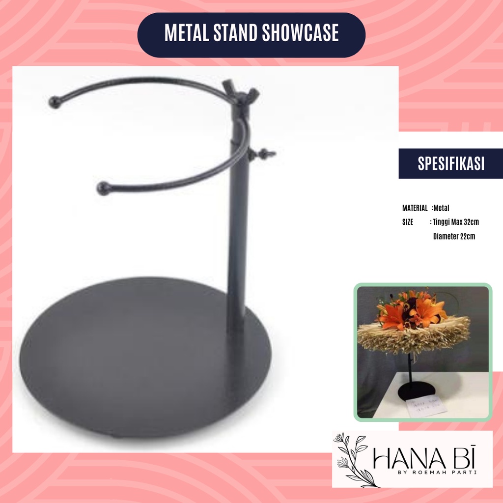 Jual Cellophane Stand Display Buket Bunga Besi Showcase P.HJ | Shopee ...