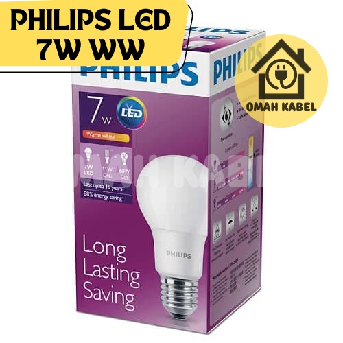 Jual PHILIPS LED 7 WATT KUNING | Shopee Indonesia