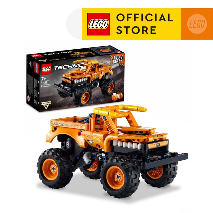 Jual Brick Lego Technic 42135 Monster Jam El Toro Loco Model Set ...