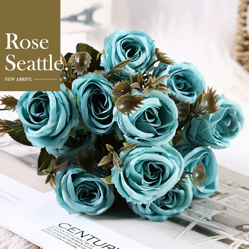 Jual Bunga Mawar Duri Persian x6 Artificial | Shopee Indonesia