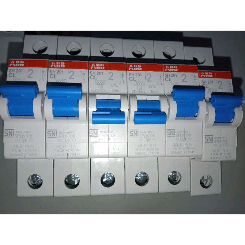 Jual MCB ABB 2A ORIGINAL PLN 100% | Shopee Indonesia